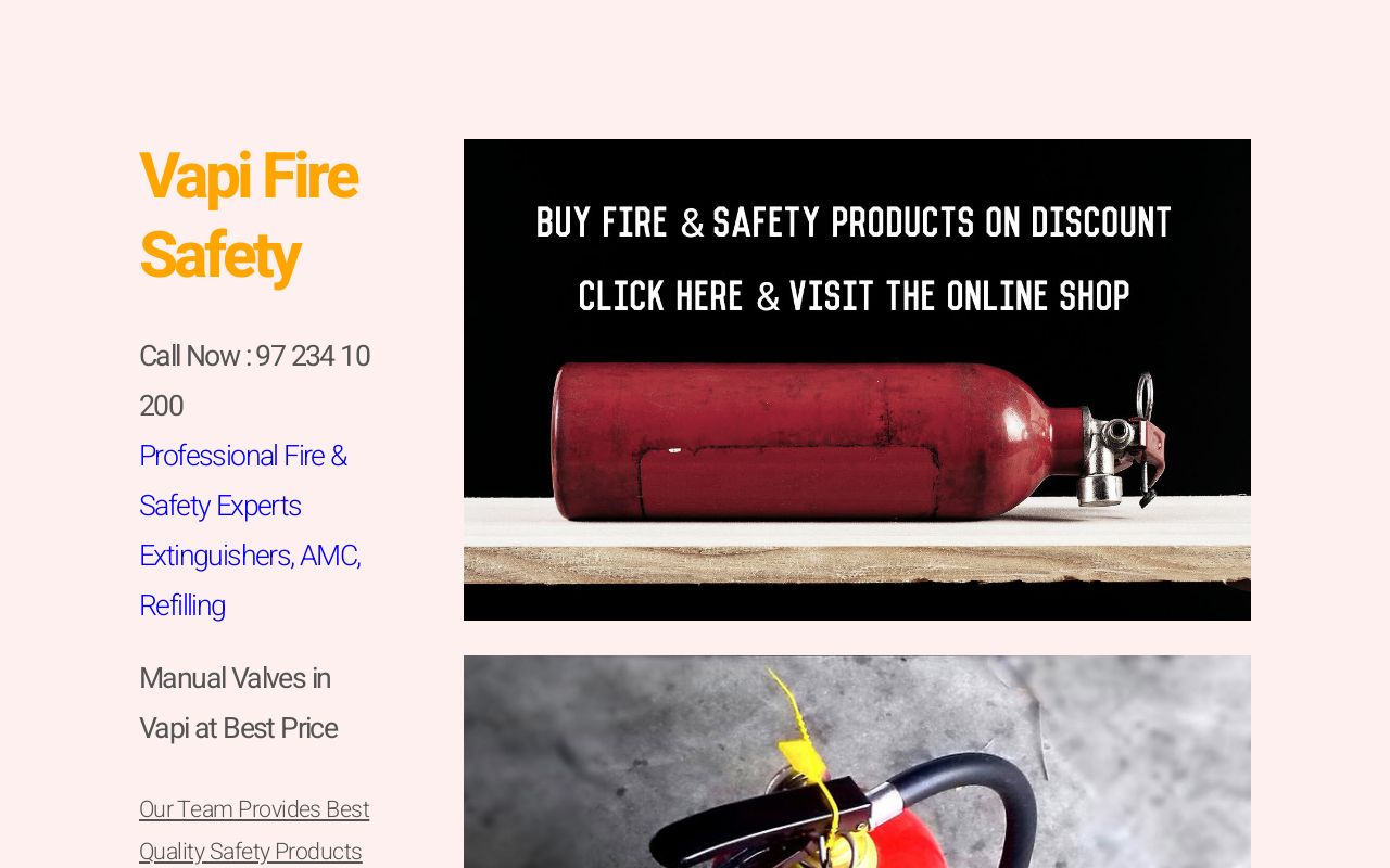 Low Price Vapi Fire Safety